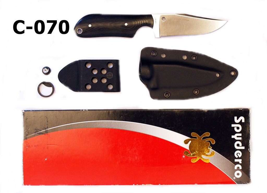 085B-C-070 Spyderco Fred Perrin Street Fixed Bowie Blade – Classic Arms