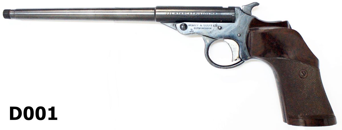 080-D001-.22lr Webley Mod 1909 Mk III Target Pistol – Classic Arms