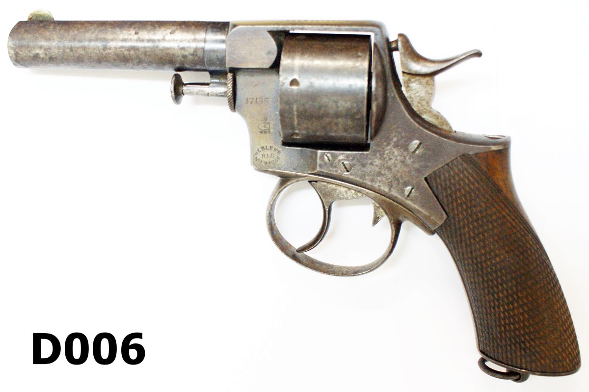 080-D006-.442web Webley R.I.C. No. 1 4″ Revolver – Pre 1898 – Classic Arms