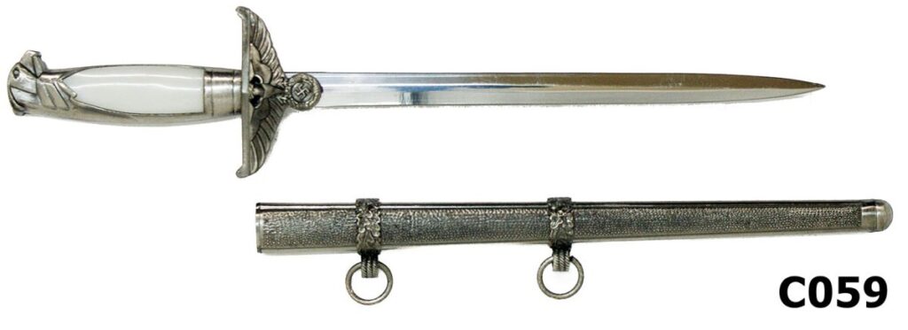 Auc82-Unsold-C059-Nazi Era Diplomatic Corp Dagger-Replica – Classic Arms