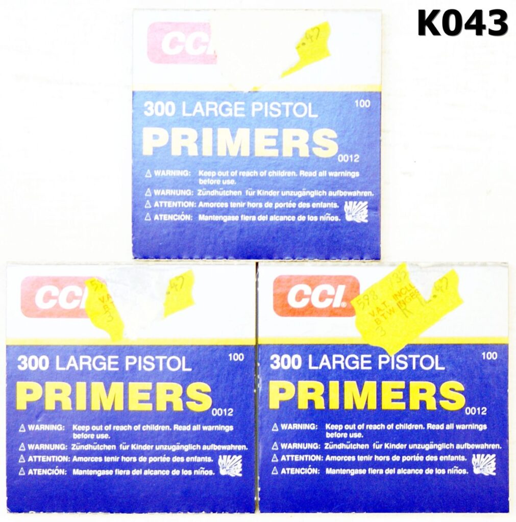 083A-K043-CCI 300 LP Primers x 300 (3×100) – Classic Arms