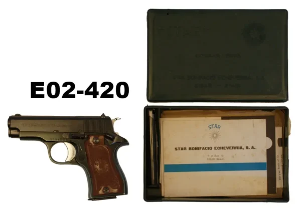 092-E02-420 9mmk Star DKL Pistol – Boxed & Spare Magazine – Classic Arms
